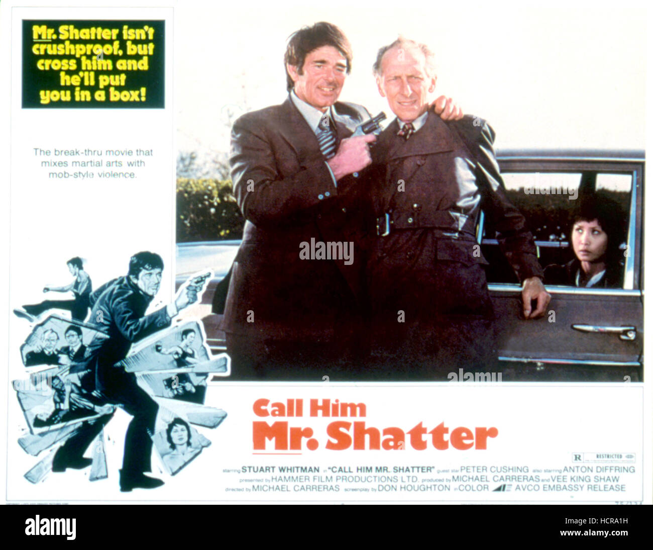 CALL HIM MR. SHATTER (aka SHATTER), Stuart Whitman, Peter Cushing, 1974 ...
