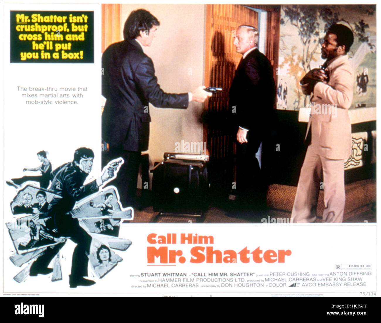 CALL HIM MR. SHATTER (aka SHATTER), Stuart Whitman, Anton Diffring ...