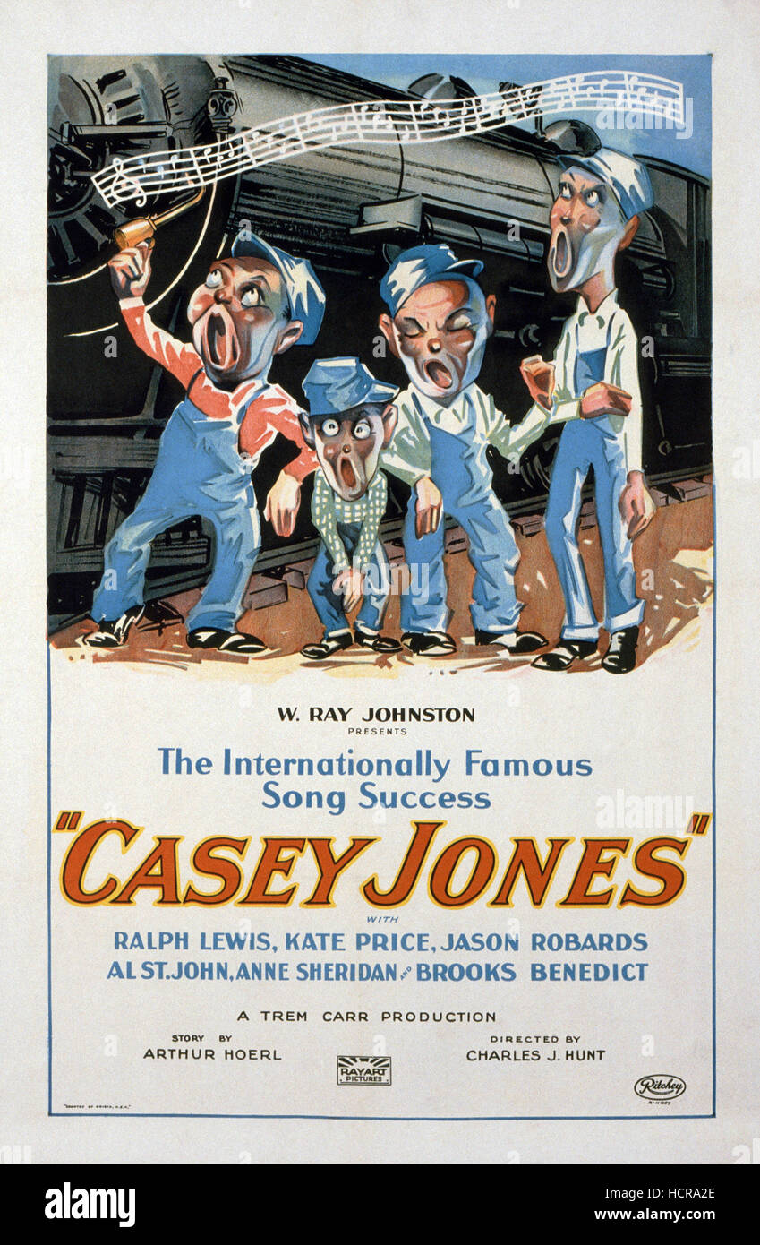 CASEY JONES, poster, 1927 Stock Photo - Alamy