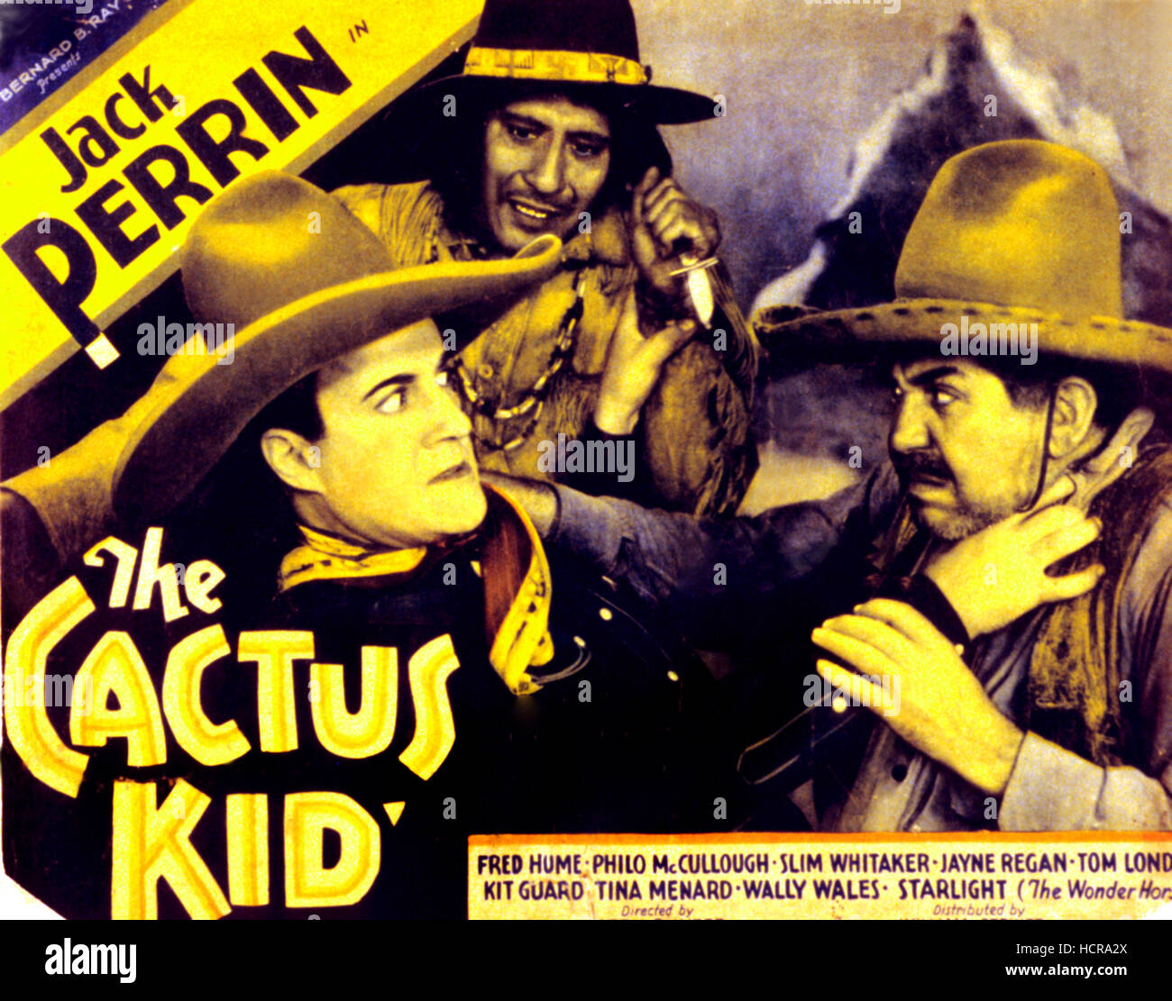 THE CACTUS KID, left: Jack Perrin on lobbycard, 1935 Stock Photo - Alamy