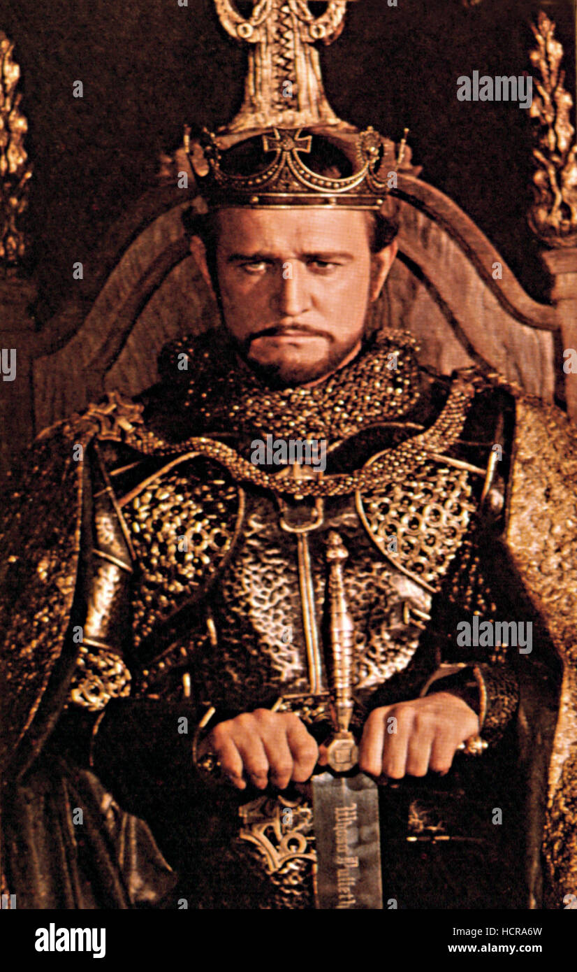 CAMELOT, Richard Harris, (as King Arthur), 1967 Stock Photo - Alamy
