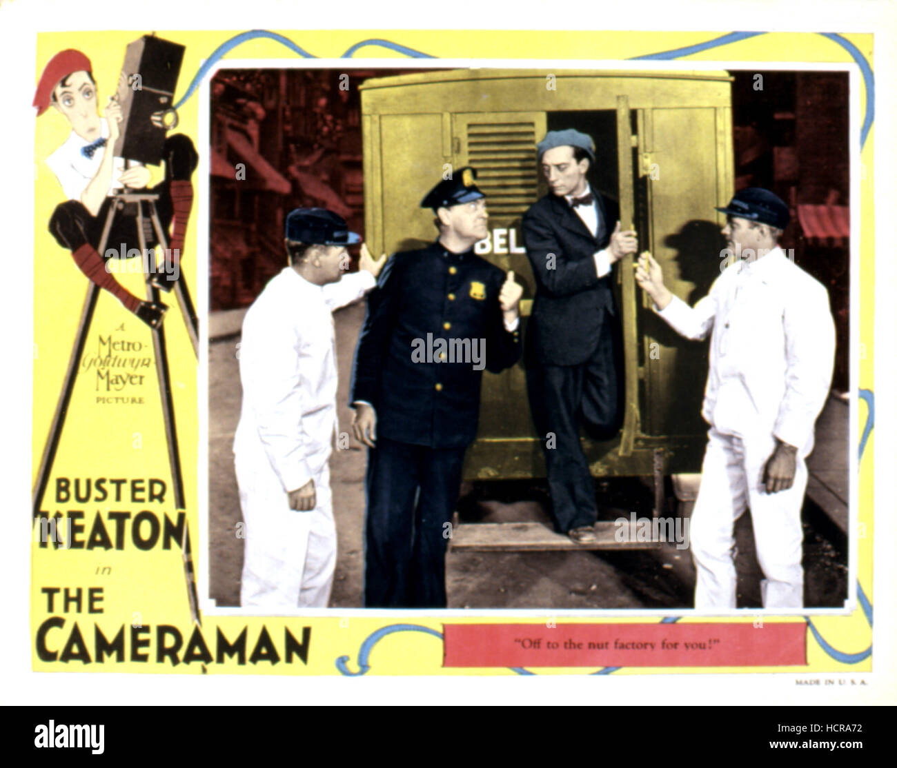THE CAMERAMAN, Harry Gribbon, Buster Keaton, 1928 Stock Photo - Alamy