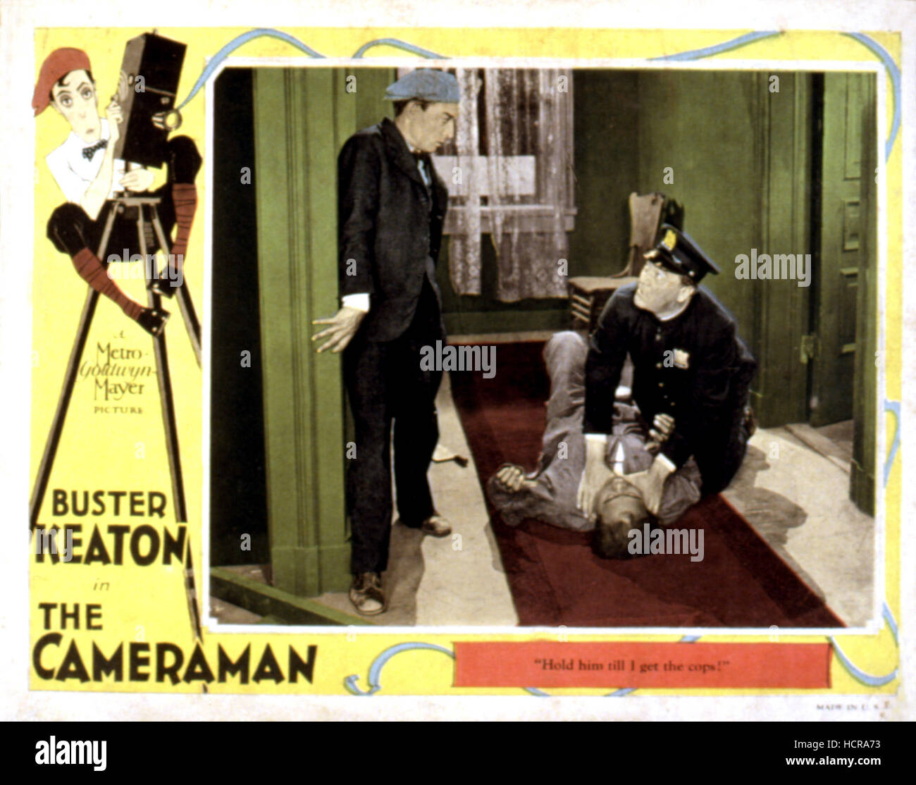 THE CAMERAMAN, Buster Keaton, Harry Gribbon, 1928 Stock Photo - Alamy
