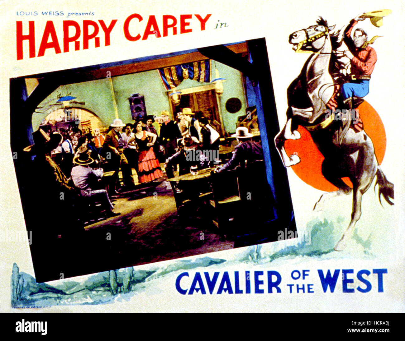 CAVALIER OF THE WEST, Carlotta Monti, Harry Carey, 1931 Stock Photo - Alamy