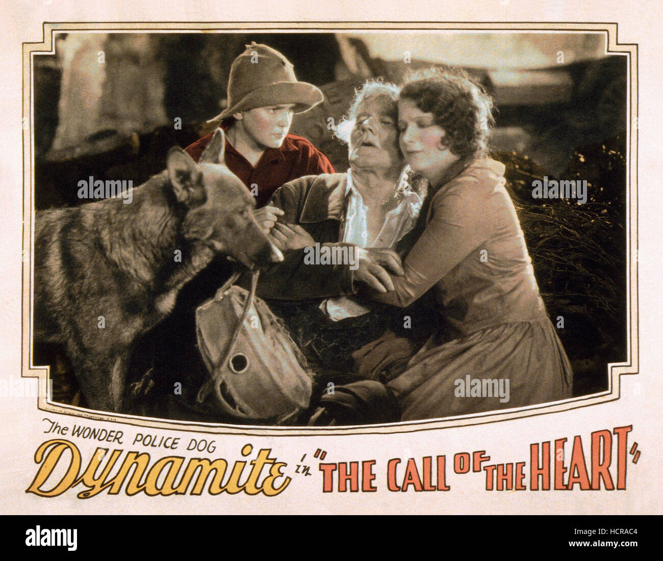 THE CALL OF THE HEART, Dynamite the Wonder Dog, Edmund Cobb (left ...