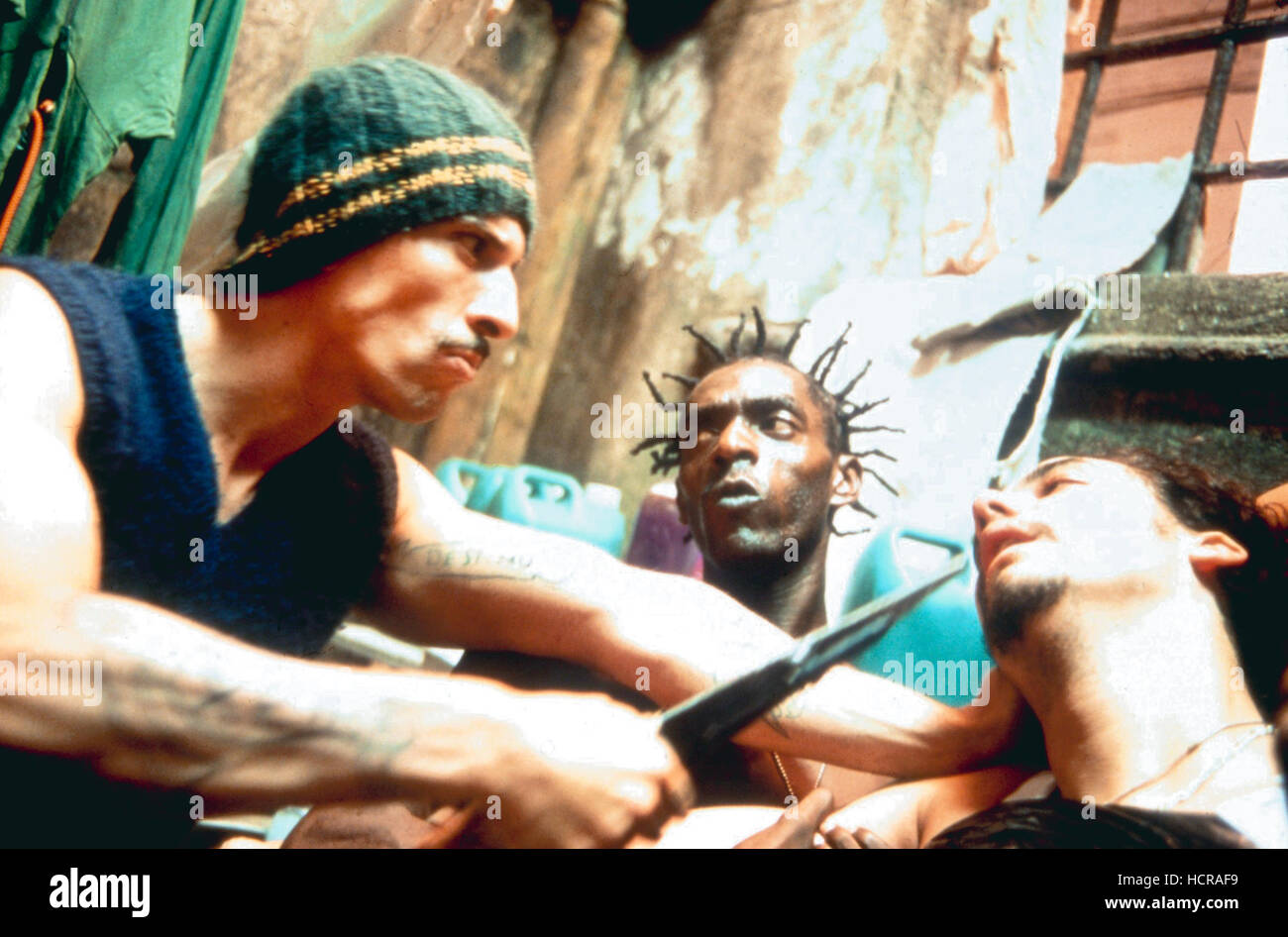 CARANDIRU, Milhelm Cortaz, Sabotage, Wagner Moura, 2003. © Columbia ...