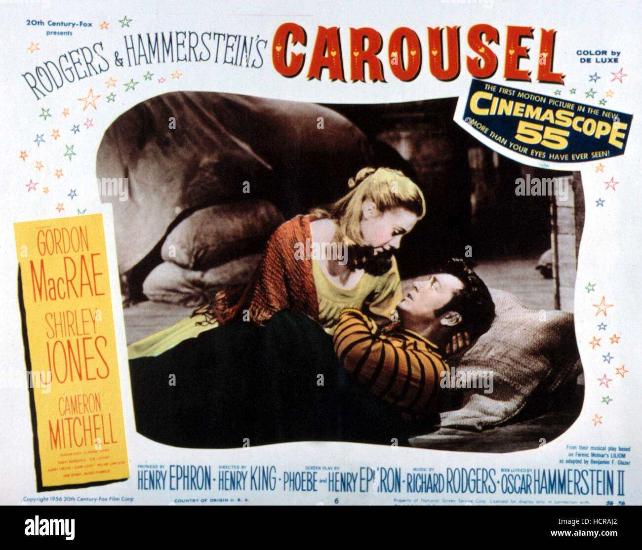 CAROUSEL, Shirley Jones, Gordon MacRae, 1956, TM and Copyright © 20th ...