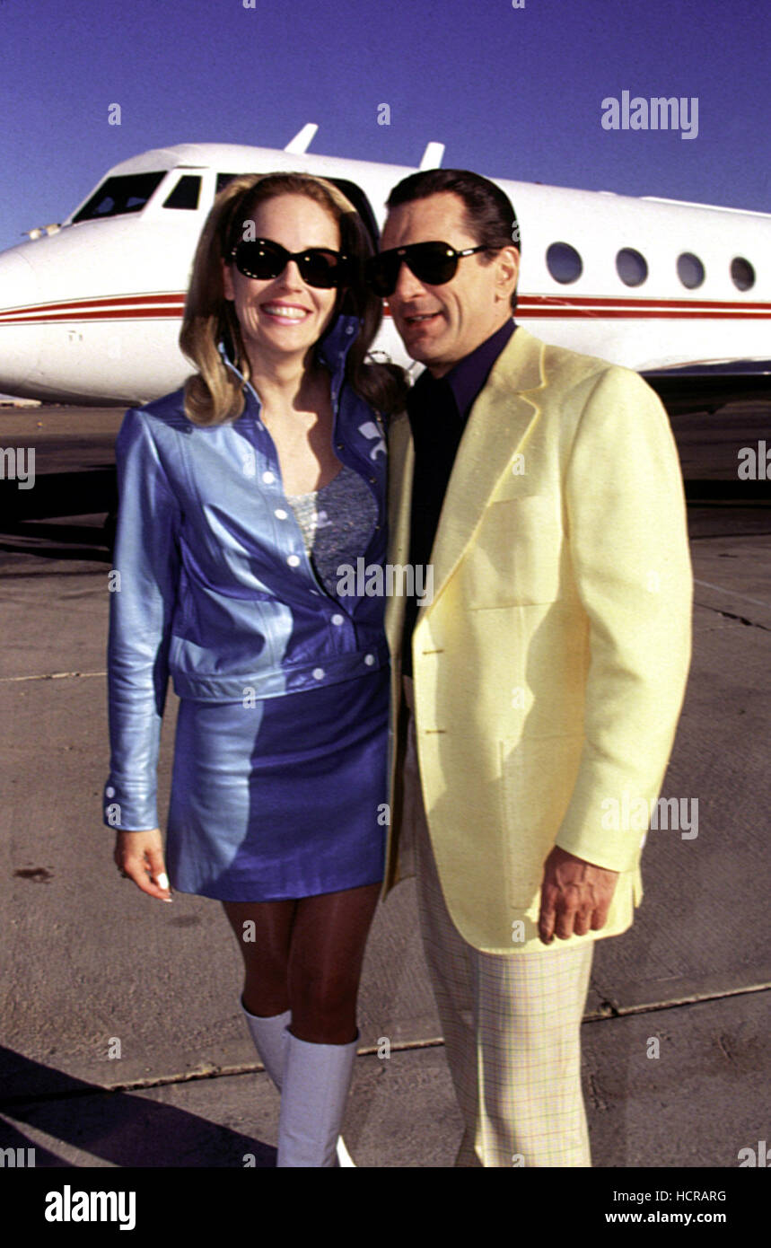 CASINO, Sharon Stone, Robert De Niro, 1995, at the airport Stock Photo ...
