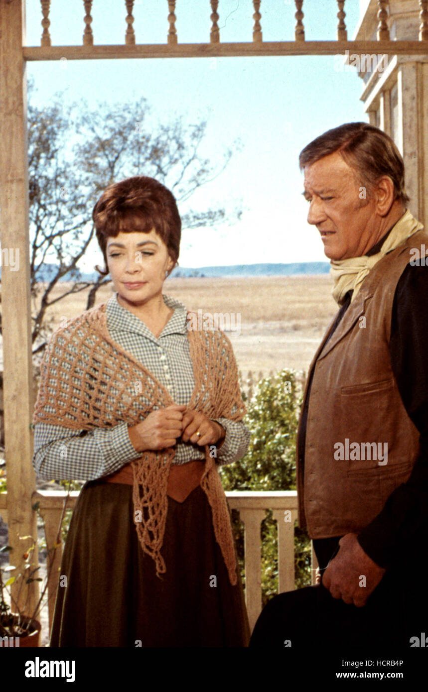 CAHILL U.S. MARSHAL, Marie Windsor, John Wayne, 1973 Stock Photo - Alamy
