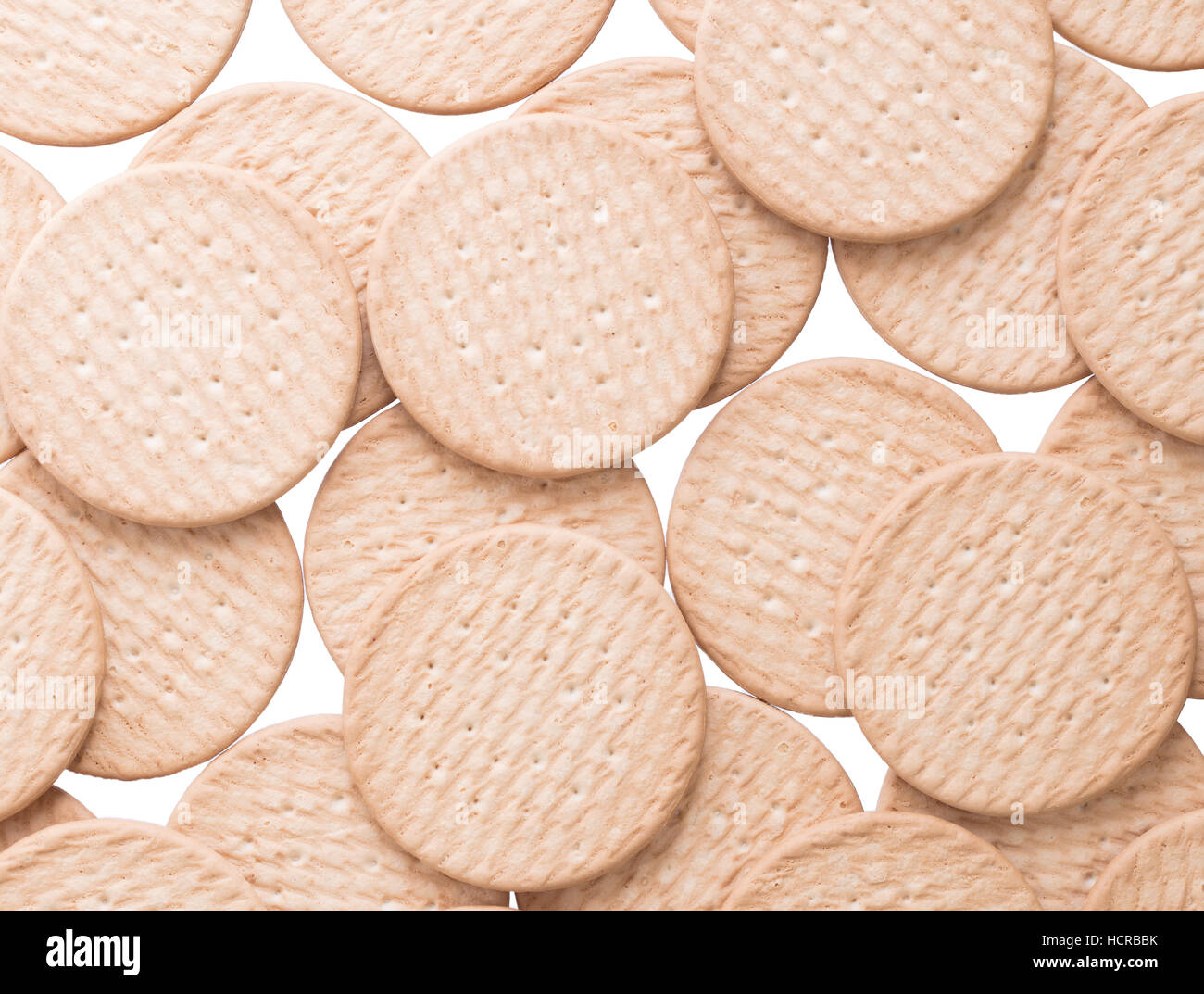Tasty biscuits background, view from above, isolated Stock Photo - Alamy