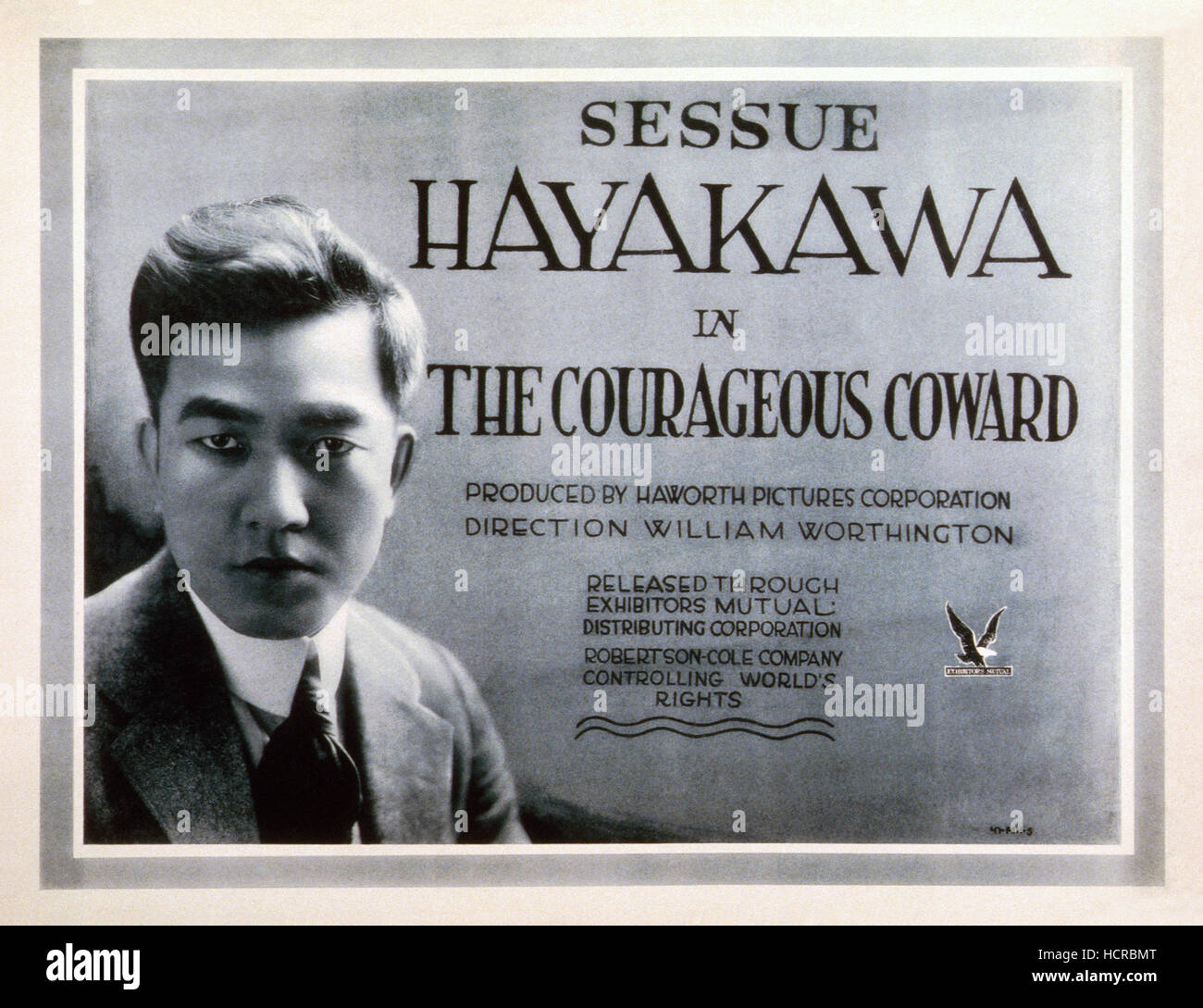 THE COURAGEOUS COWARD, Sessue Hayakawa, 1919 Stock Photo - Alamy
