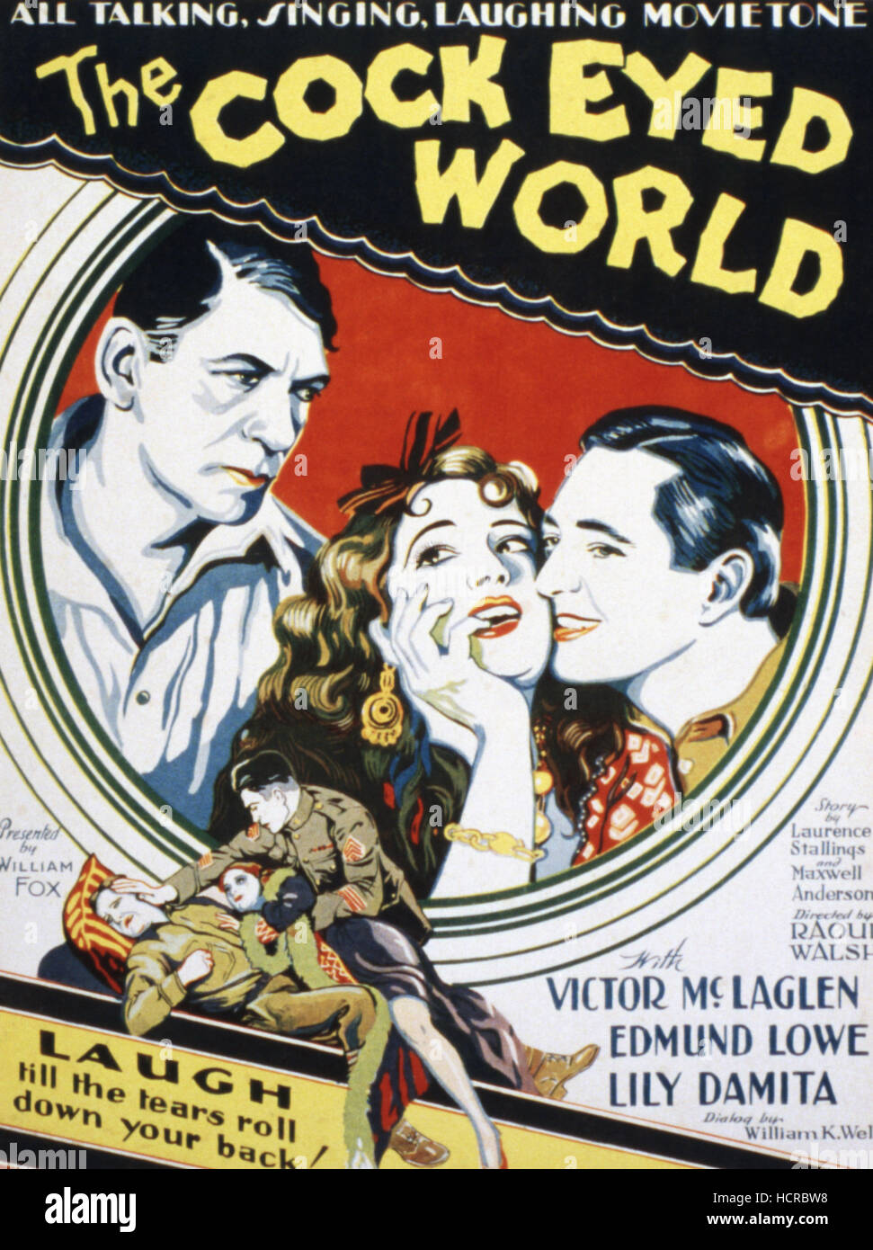 THE COCK-EYED WORLD, Lili Damita, Victor McLagen, Edmund Lowe, 1929, TM and copyright ©20th ...