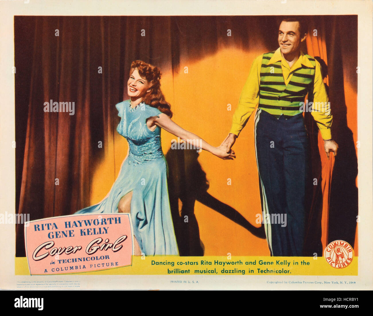 COVER GIRL, Rita Hayworth, Gene Kelly, 1944 Stock Photo - Alamy