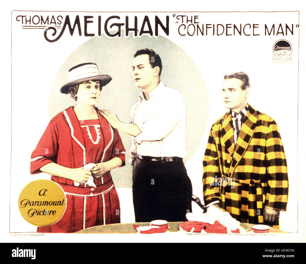 THE CONFIDENCE MAN, Virginia Valli (left), Thomas Meighan (center ...