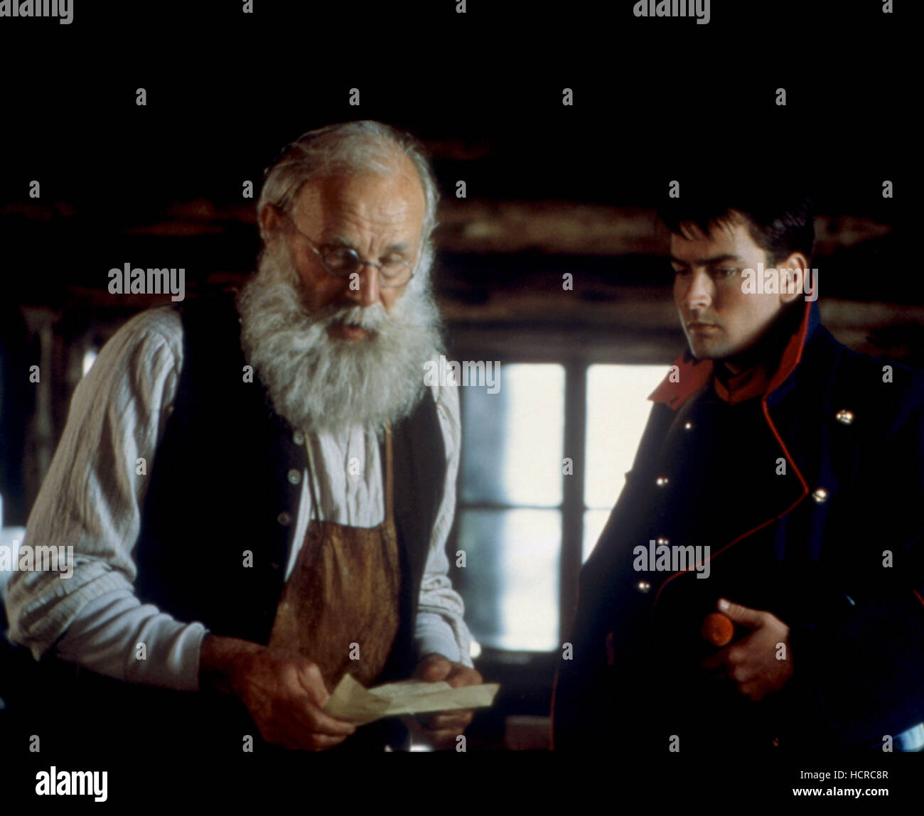 COURAGE MOUNTAIN, Jan Rubes, Charlie Sheen, 1990, (c) Triumph Releasing ...