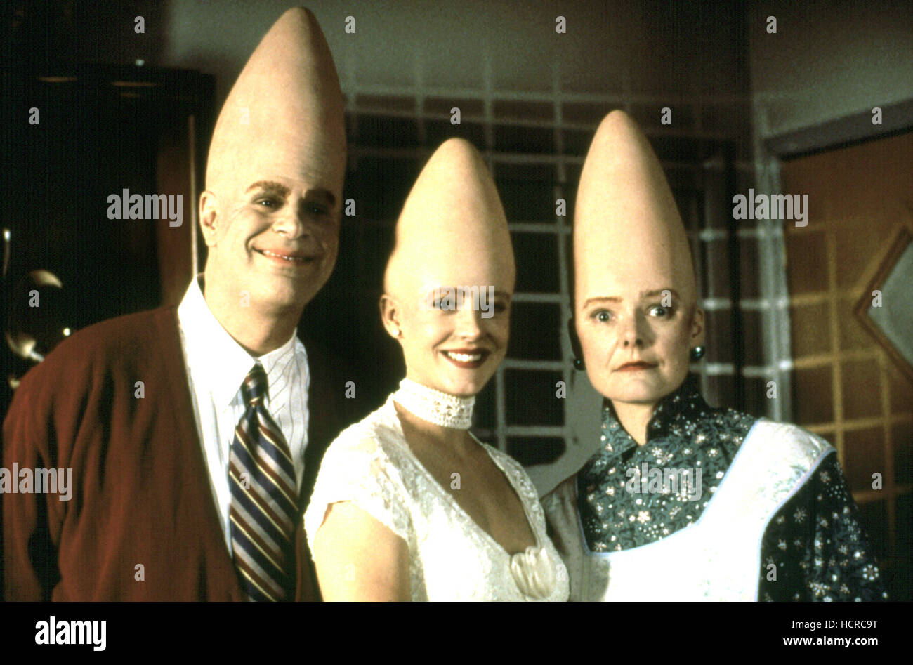 CONEHEADS, Dan Aykroyd, Michelle Burke, Jane Curtin, 1993 Stock Photo ...