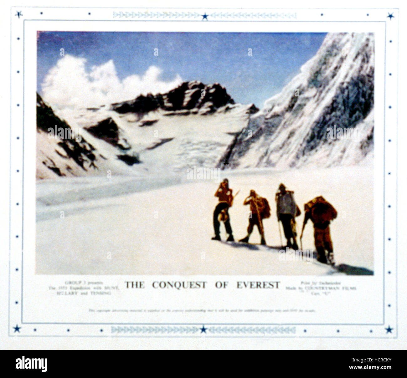 THE CONQUEST OF EVEREST, 1953 Stock Photo - Alamy