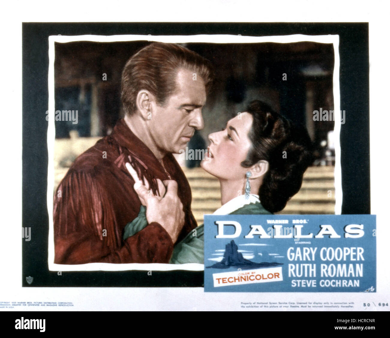 DALLAS, Gary Cooper, Ruth Roman, 1950 Stock Photo - Alamy