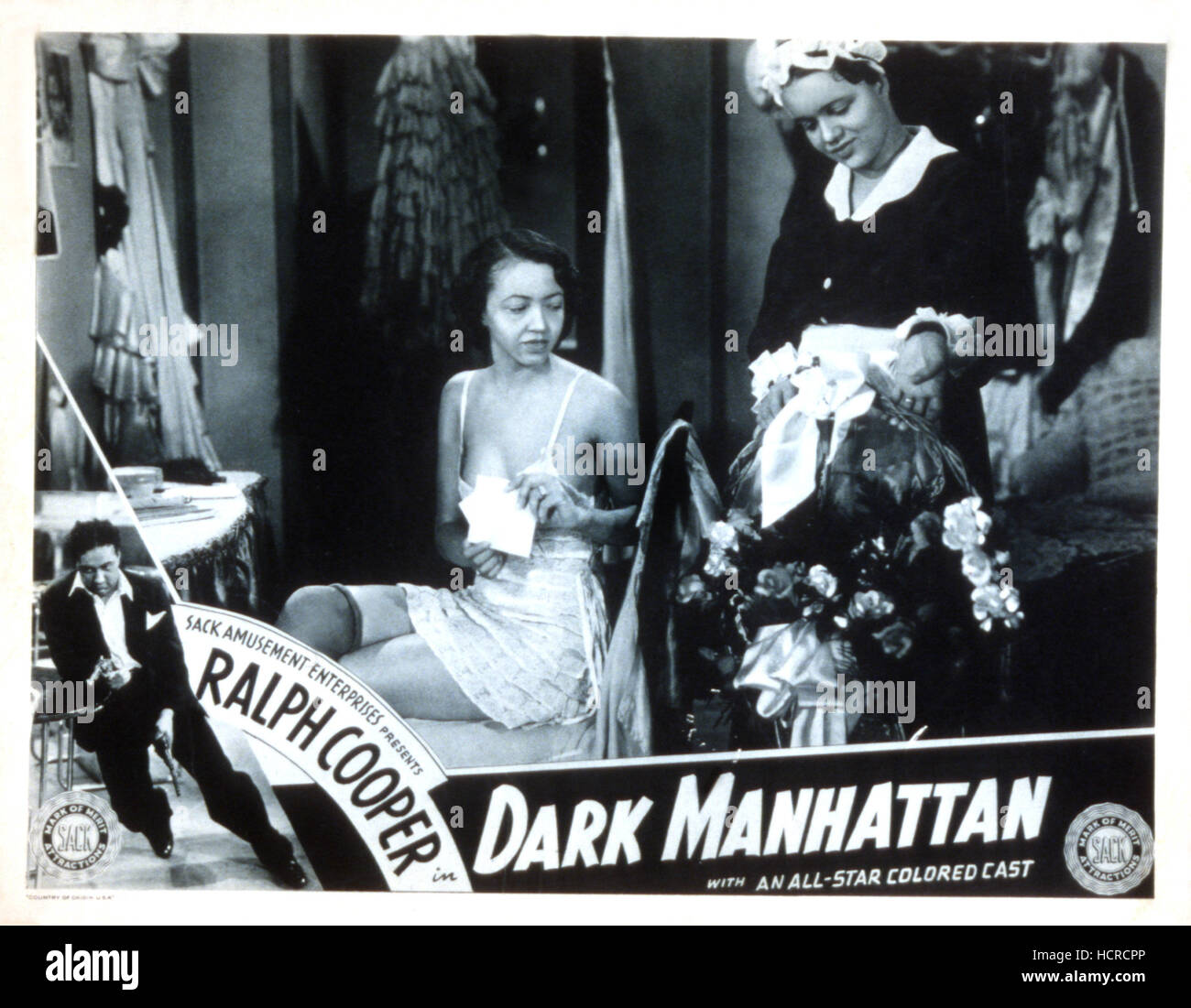 DARK MANHATTAN, Cleo Herndon, Rubeline Glover, 1937 Stock Photo - Alamy