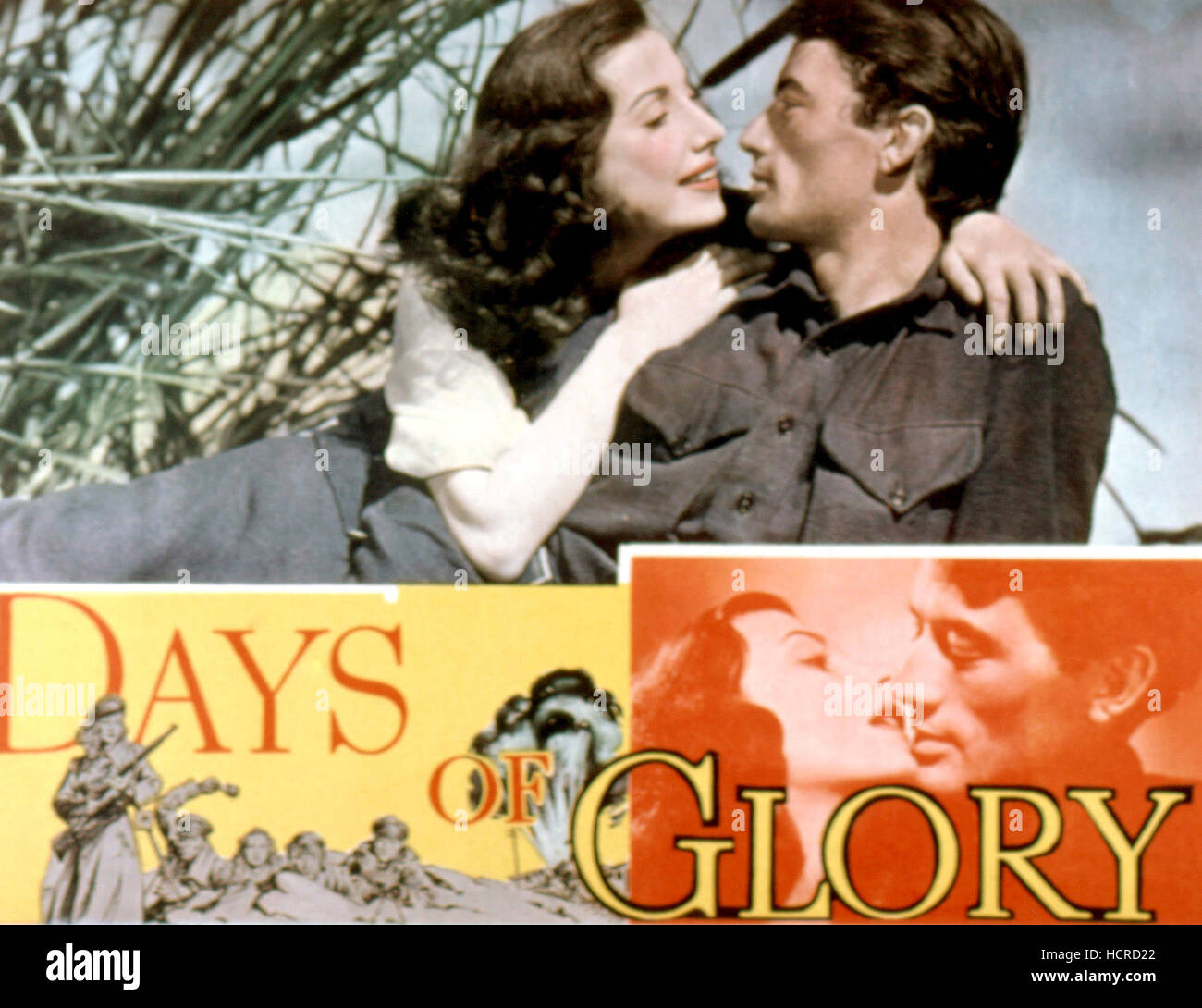 DAYS OF GLORY, Tamara Toumanova, Gregory Peck, 1944 Stock Photo - Alamy