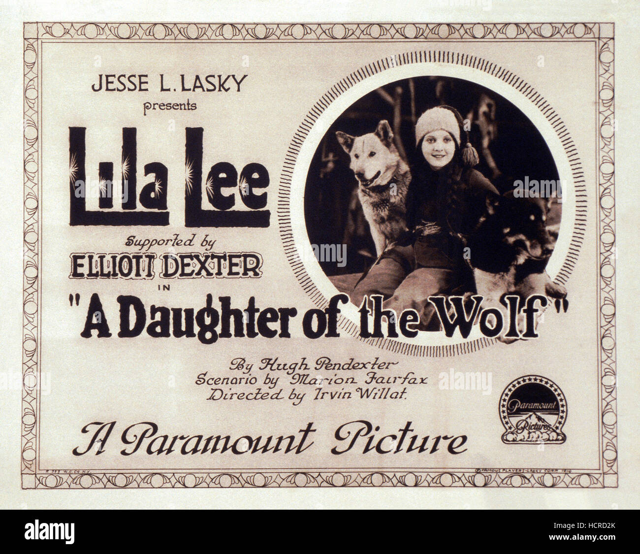 A DAUGHTER OF THE WOLF, Lila Lee, 1919 Stock Photo - Alamy
