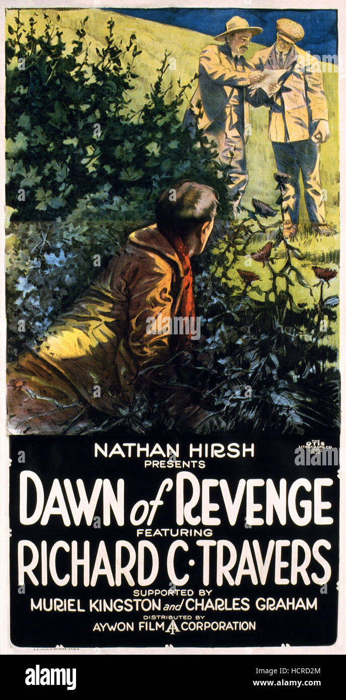 DAWN OF REVENGE, U.S. poster, Richard Travers (aka Richard C. Travers ...