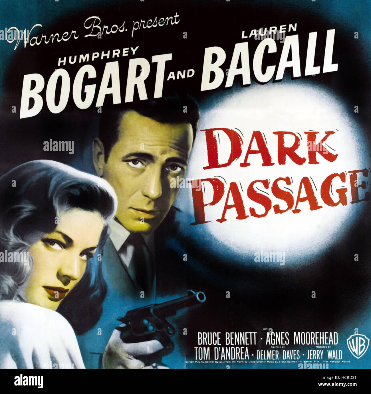 DARK PASSAGE, Lauren Bacall, Humphrey Bogart, 1947 Stock Photo - Alamy