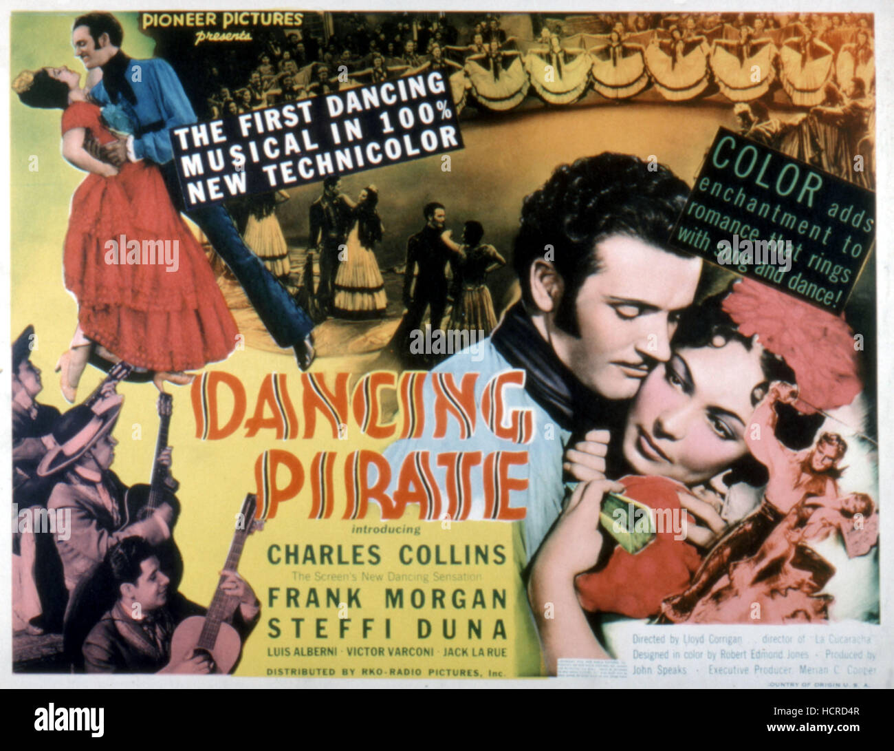 DANCING PIRATE, lobby card, poster art, 1936 Stock Photo - Alamy