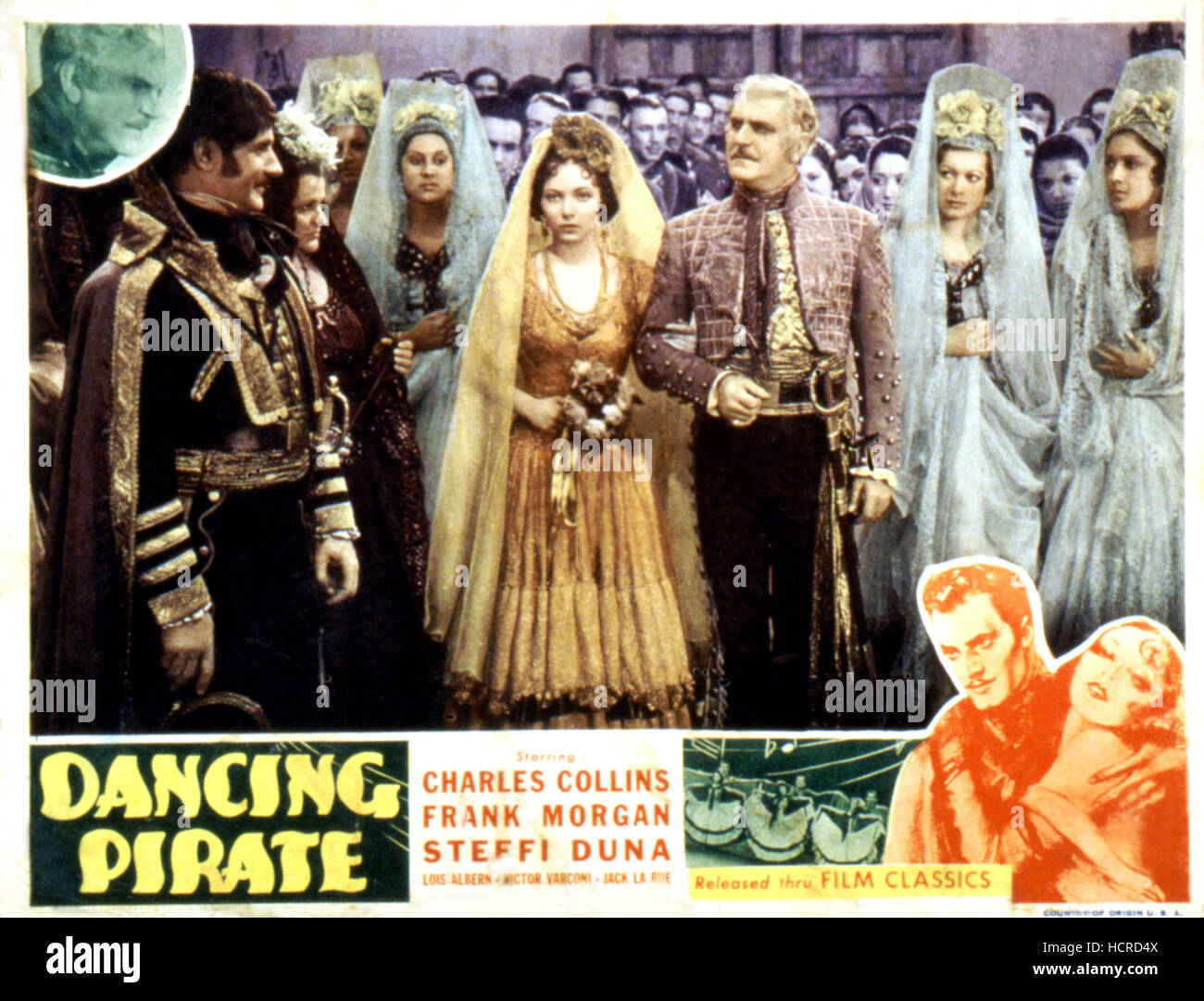 THE DANCING PIRATE, Charles Collins, Steffi Duna, Frank Morgan, 1936 ...