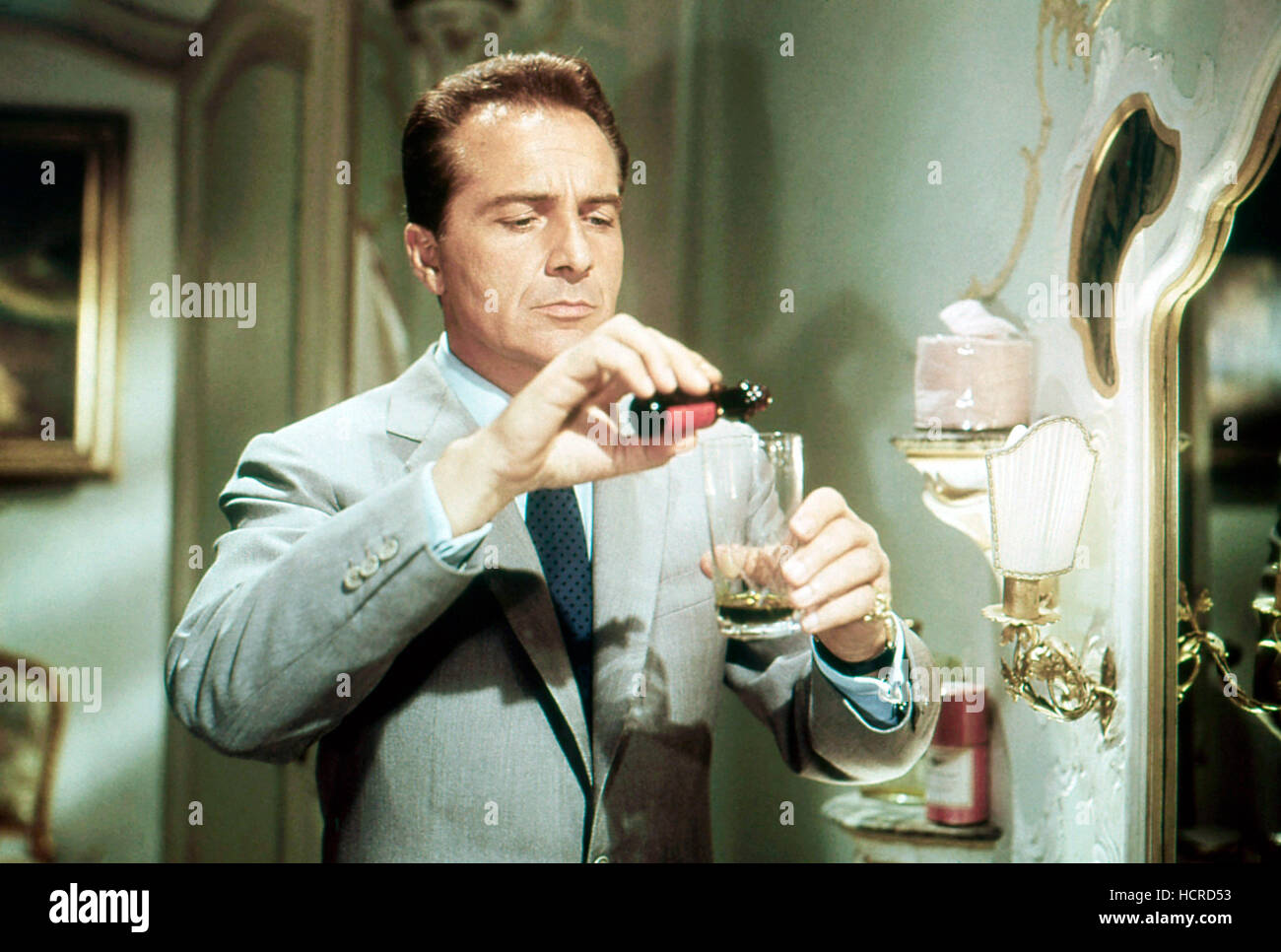 DARK PURPOSE (aka L'INTRIGO), Rossano Brazzi, 1964 Stock Photo - Alamy
