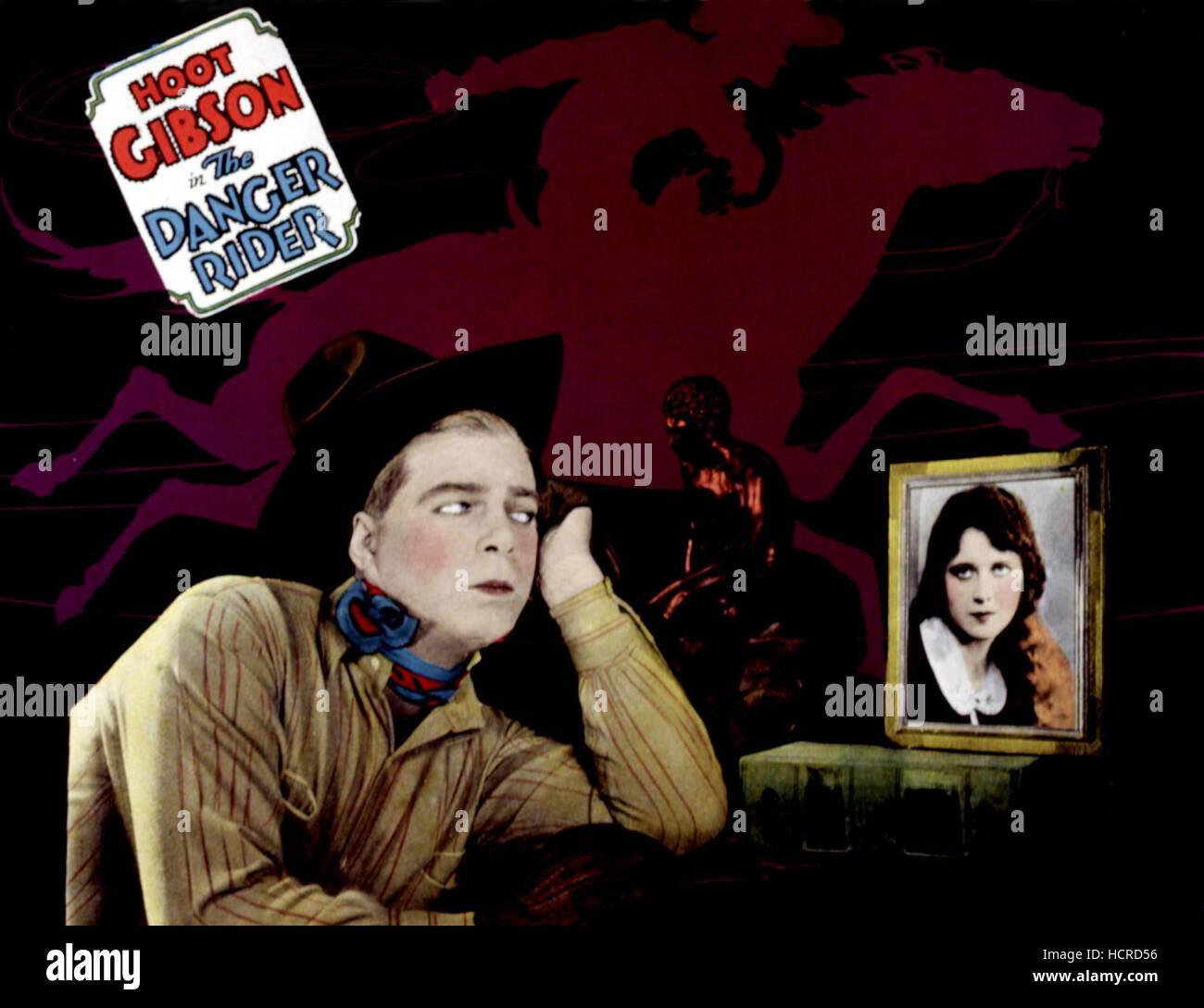 DANGER RIDER, THE, Hoot Gibson, Eugenia Gilbert, 1928 Stock Photo - Alamy