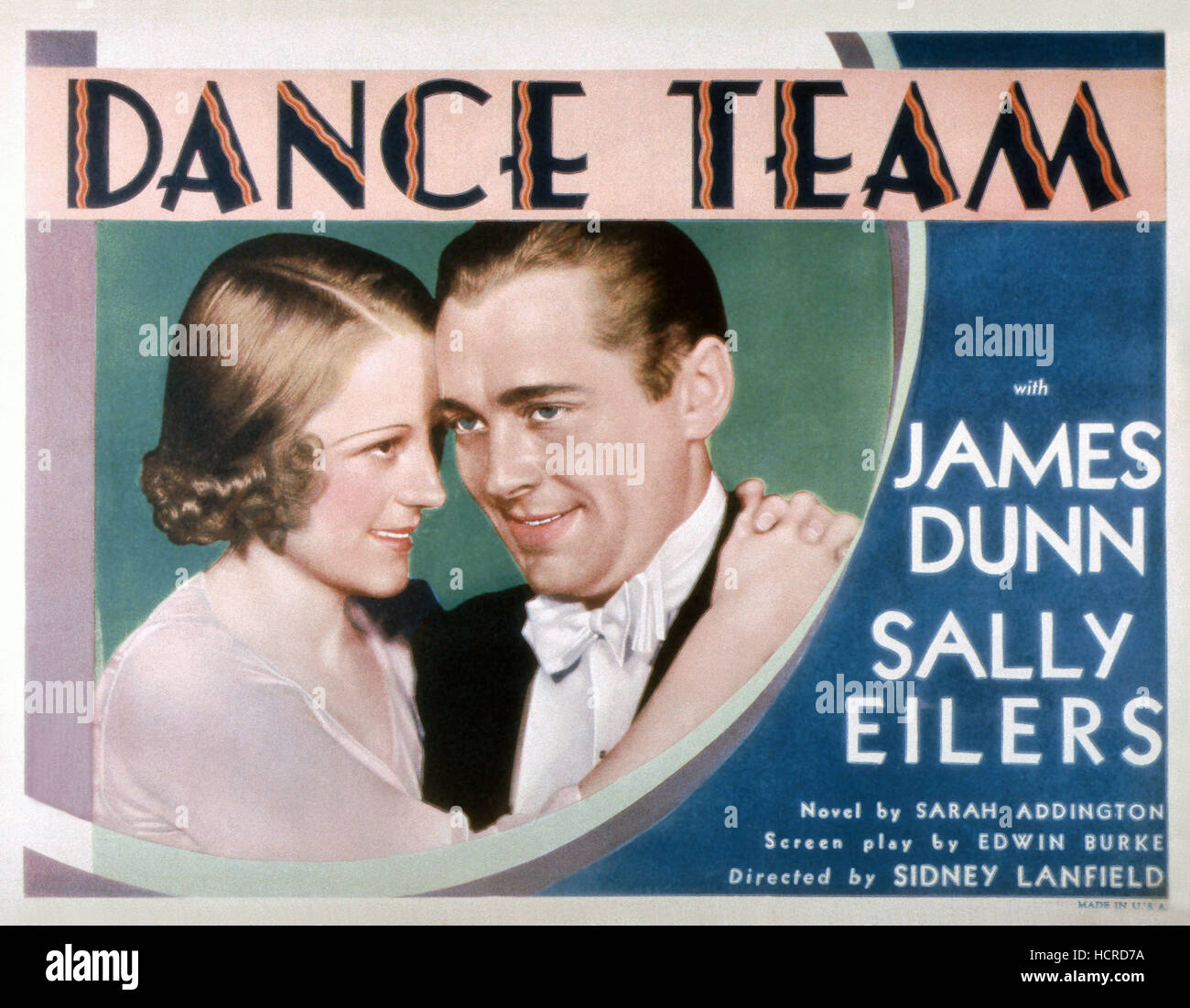 DANCE TEAM, from left: Sally Eilers, James Dunn, 1932. ©20th Century Fox-Film Corporation, TM ...