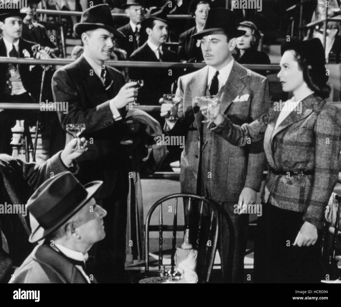 DARK VICTORY, Ronald Reagan, George Brent, Geraldine Fitzgerald, 1939 ...