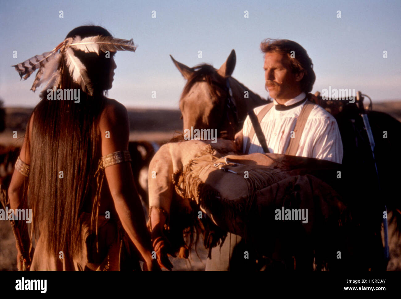 DANCES WITH WOLVES, Rodney Grant, Kevin Costner, 1990, (c)Orion ...