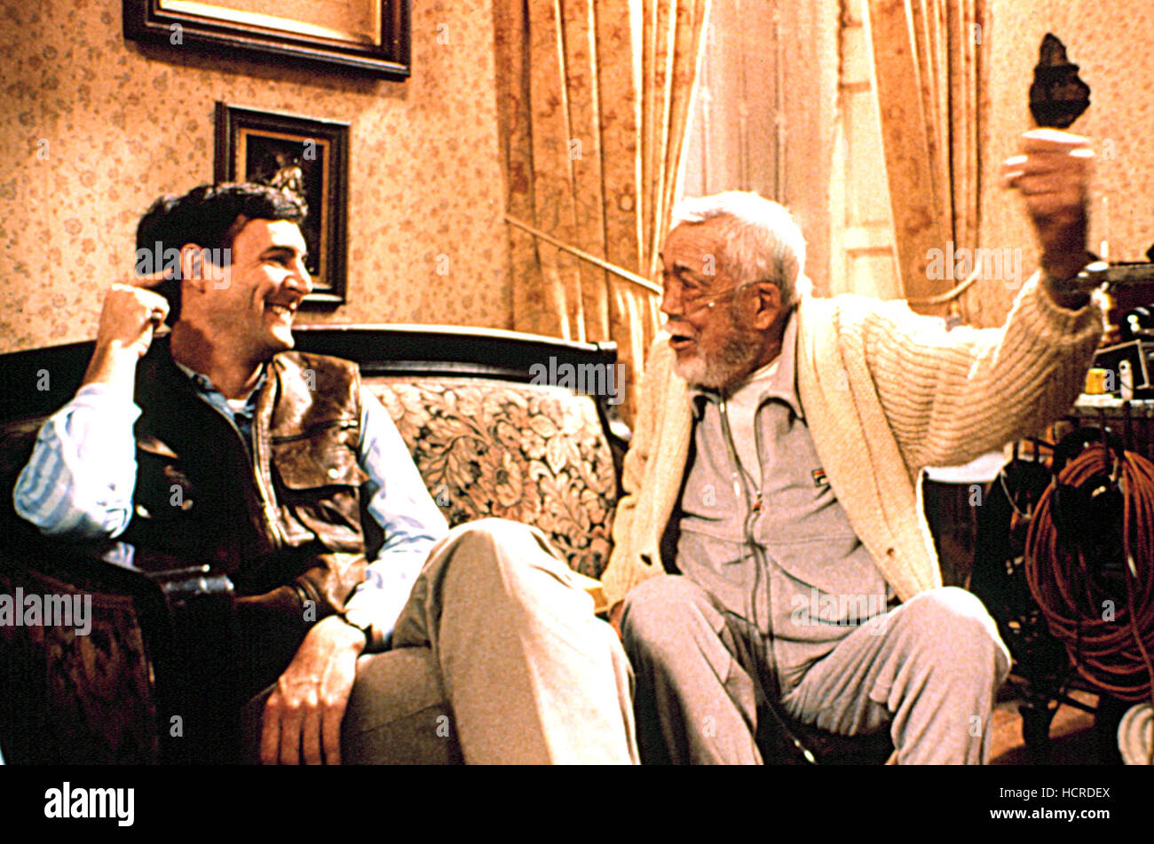 THE DEAD, screenwriter Tony Huston, and father director John Huston on ...