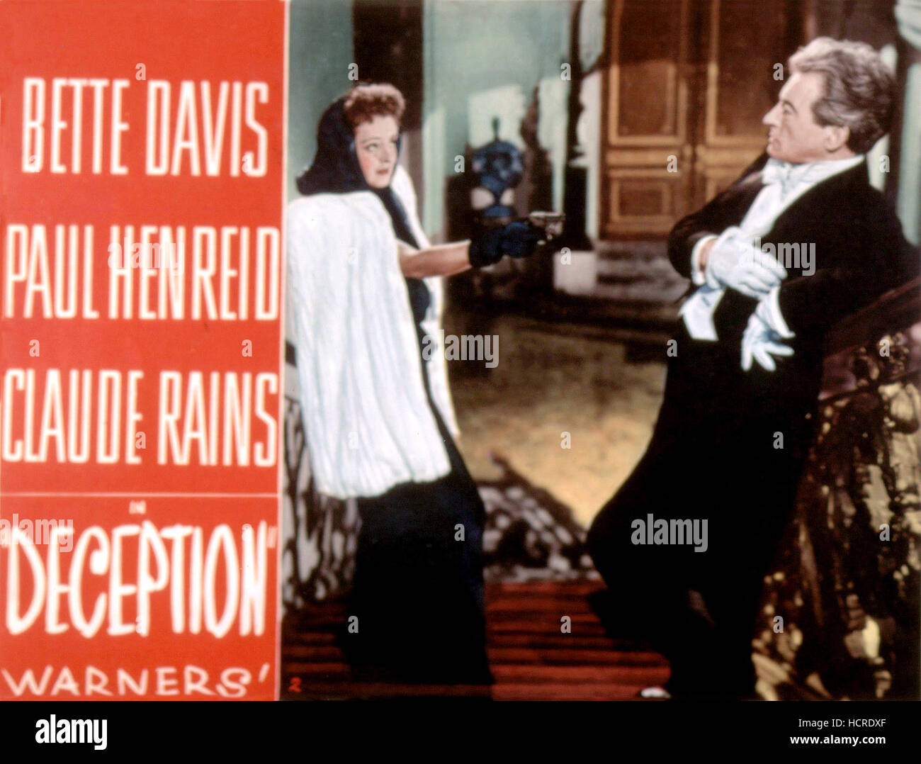 DECEPTION, Bette Davis, Claude Rains, 1946 Stock Photo - Alamy