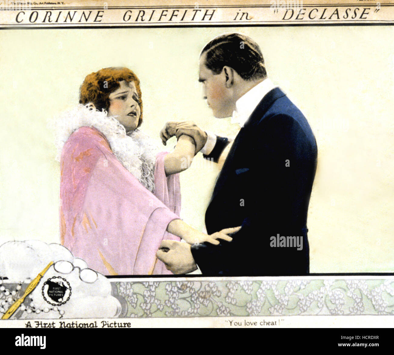DECLASSE, Corinne Griffith, Paul Weigel, 1925 Stock Photo - Alamy