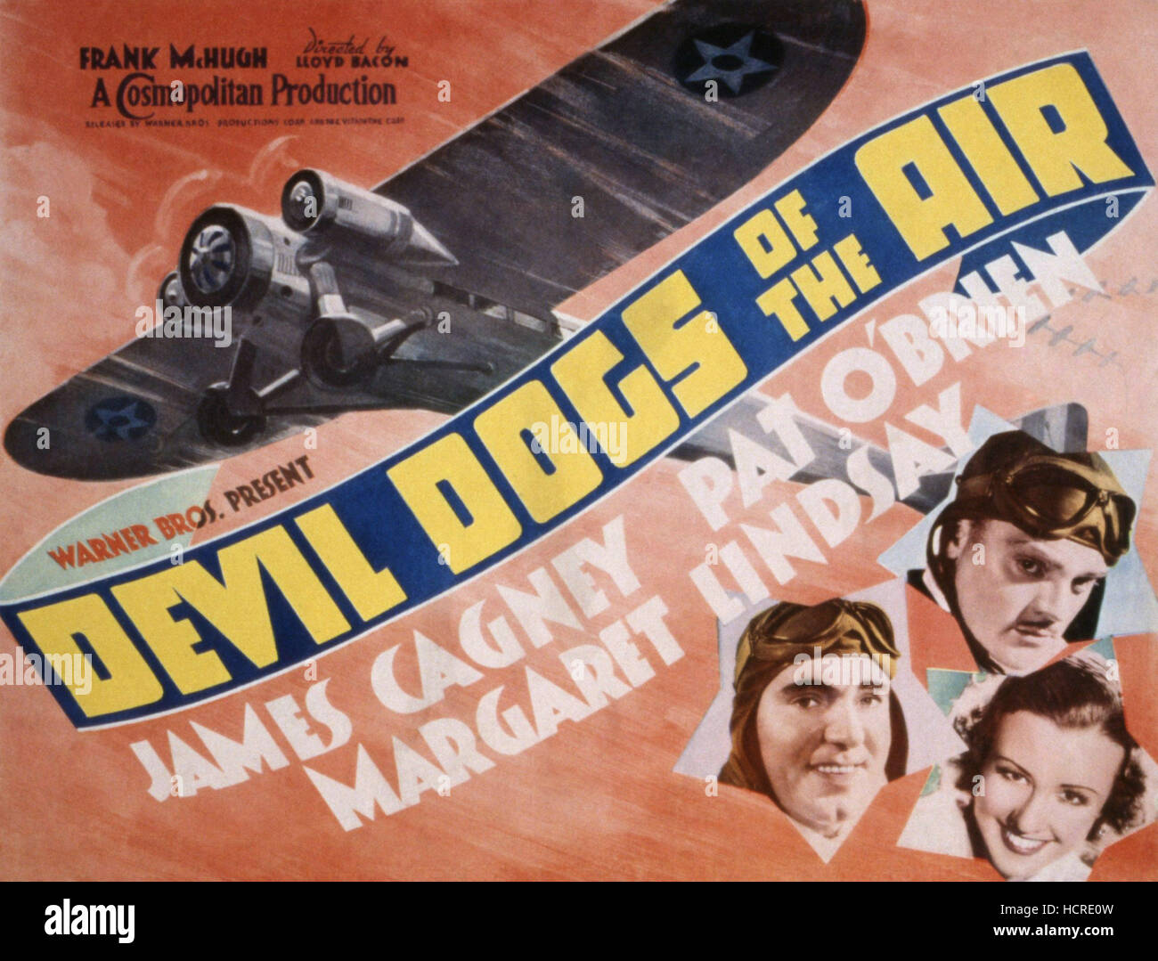 DEVIL DOGS OF THE AIR, James Cagney, Pat O'Brien, Margaret Lindsay ...