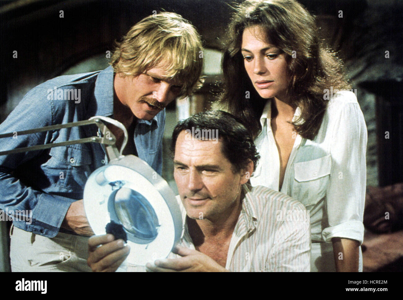 THE DEEP, Nick Nolte, Robert Shaw, Jacqueline Bisset, 1977 Stock Photo ...