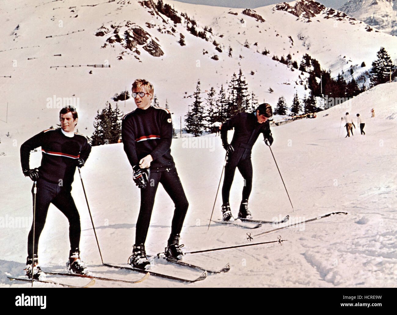 DOWNHILL RACER, Robert Redford (c), 1969 Stock Photo - Alamy