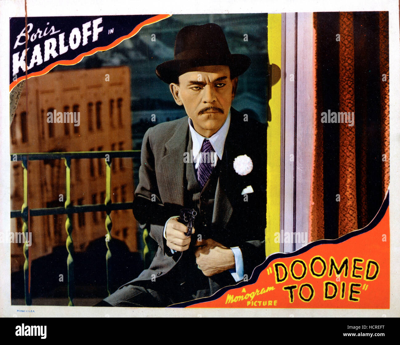 DOOMED TO DIE, Boris Karloff, 1940 Stock Photo - Alamy