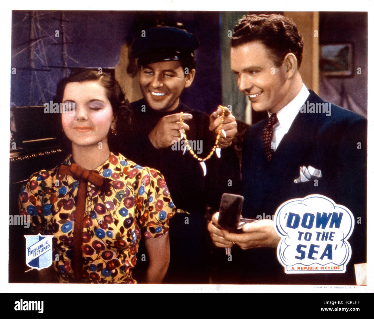 DOWN TO THE SEA (aka DOWN UNDER THE SEA), from left: Ann Rutherford ...