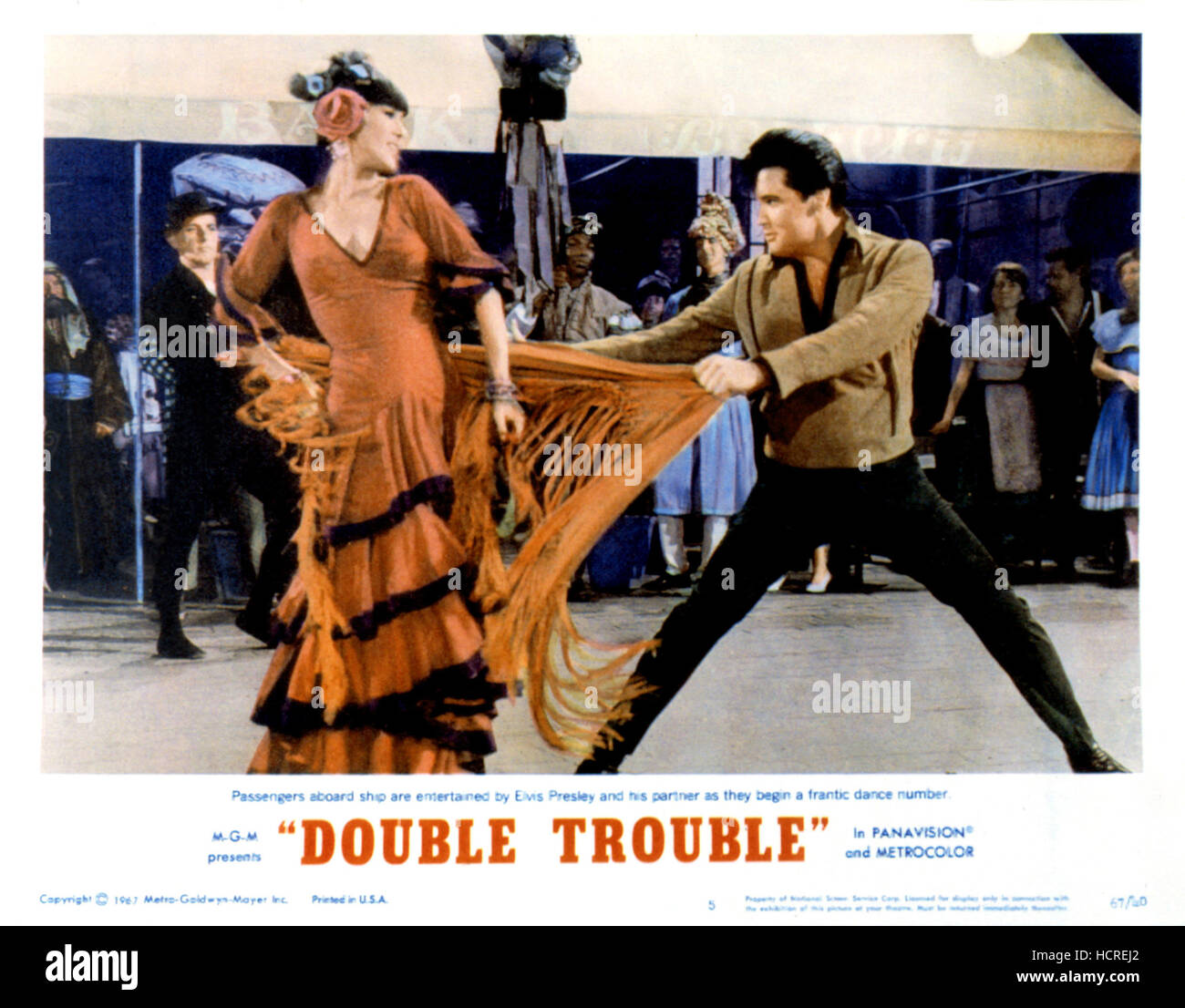 DOUBLE TROUBLE, Elvis Presley, 1967 Stock Photo - Alamy
