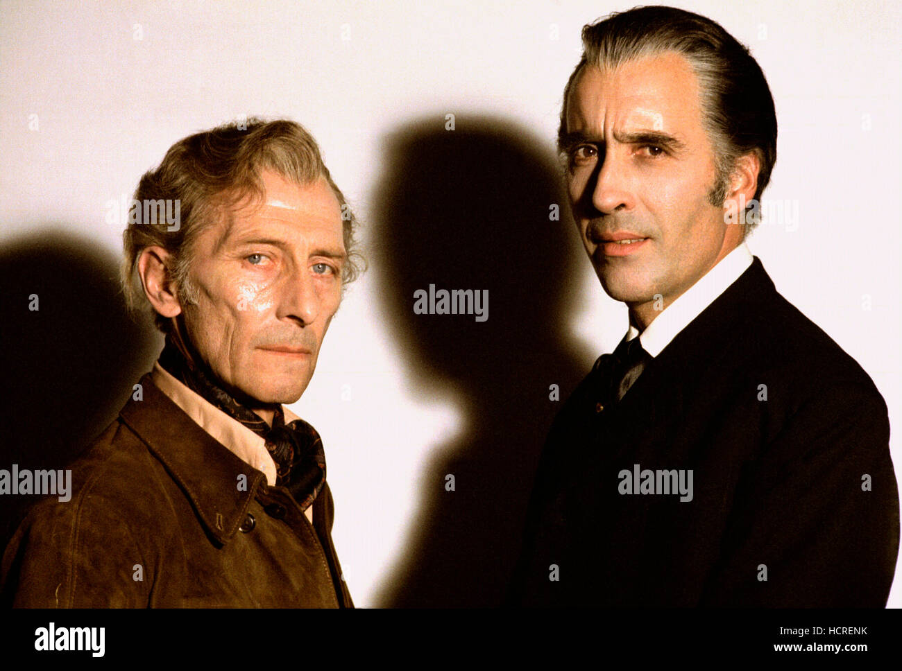DRACULA A.D. 1972, Christopher Lee, Peter Cushing, 1972 Stock Photo - Alamy