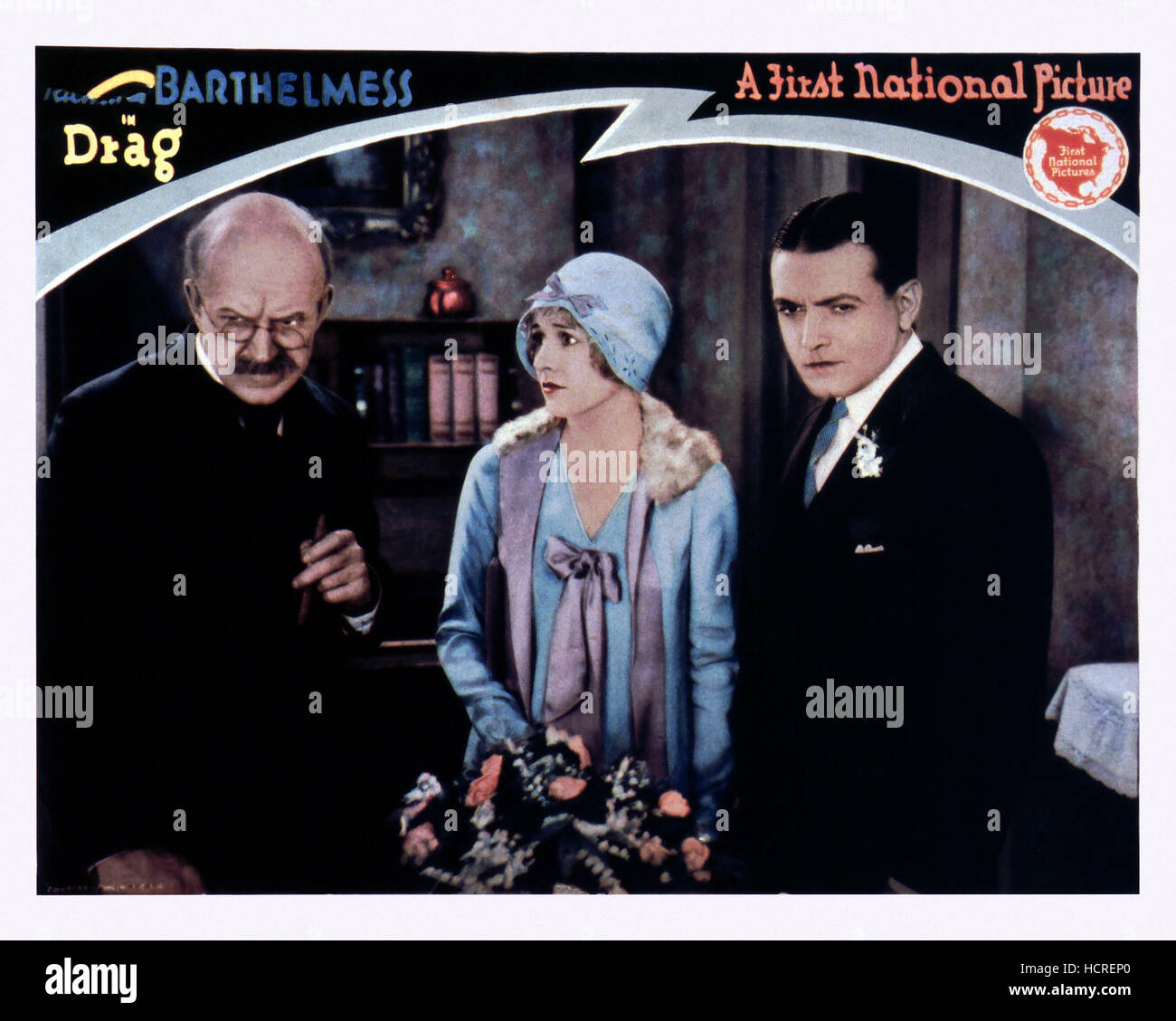 DRAG, US lobbycard, from left: Lucien Littlefield, Alice Day, Richard ...