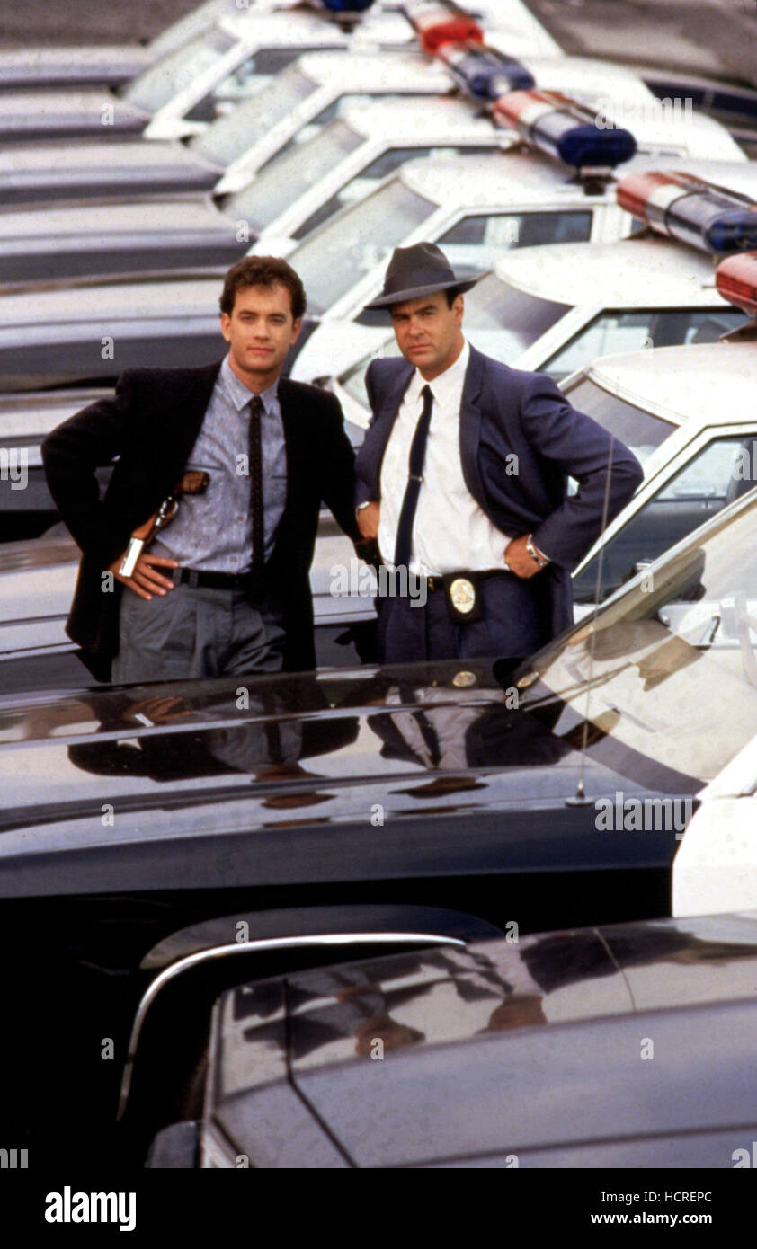 DRAGNET, Tom Hanks, Dan Aykroyd, 1987 Stock Photo - Alamy