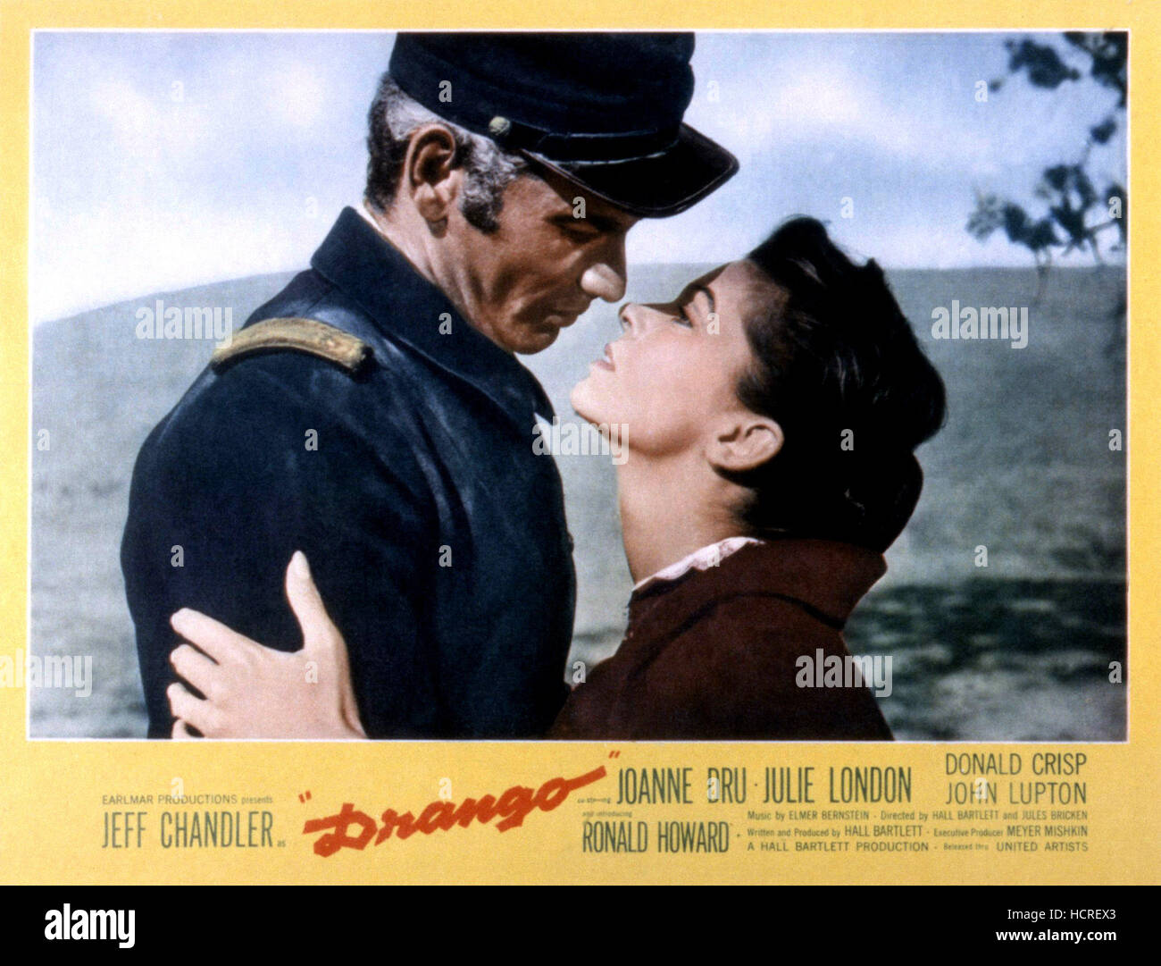 DRANGO, Jeff Chandler, Joanne Dru, 1957 Stock Photo - Alamy