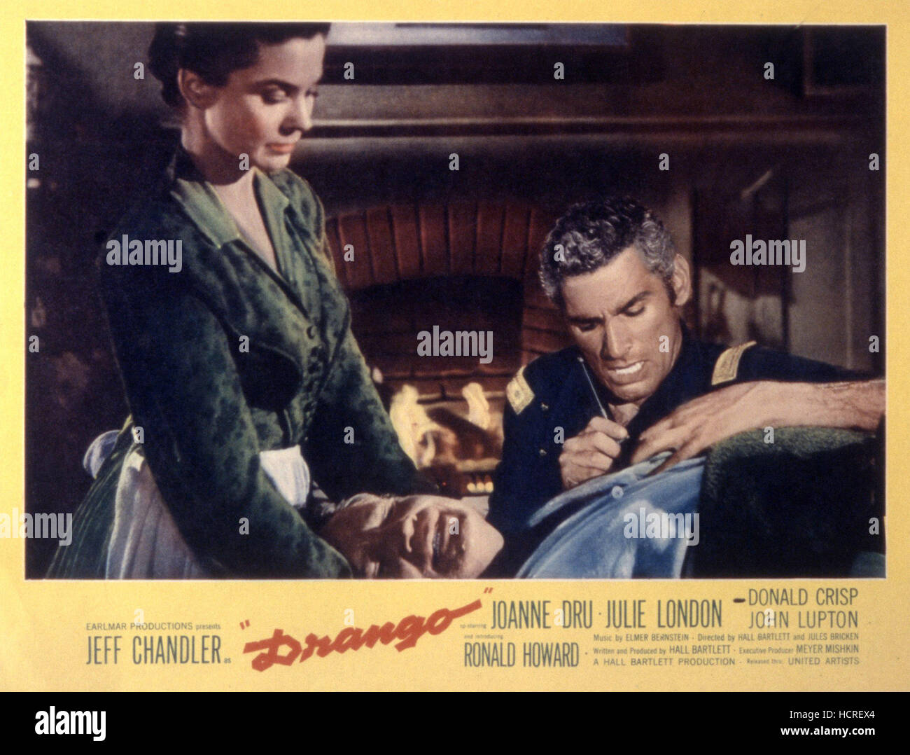 DRANGO, Joanne Dru, Jeff Chandler, 1957 Stock Photo - Alamy