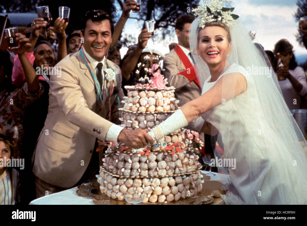 DROP DEAD DARLING, (aka ARRIVEDERCI, BABY), Tony Curtis, Zsa Zsa Gabor, 1966 Stock Photo - Alamy