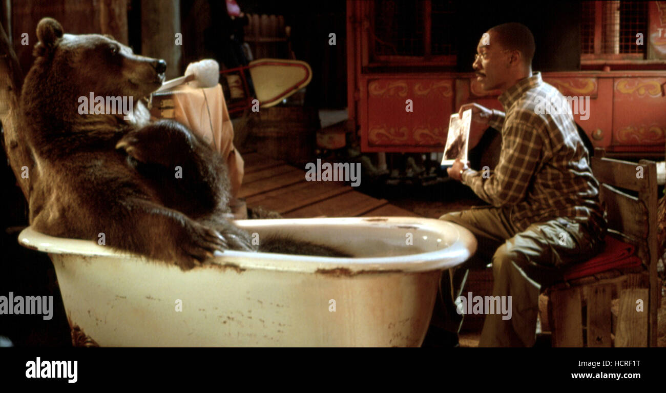 DR. DOLITTLE 2, Archie the bear, Eddie Murphy, 2001. TM and Copyright ...